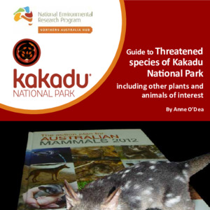 Territory Stories - Guide to threatened species in Kakadu National Park ...