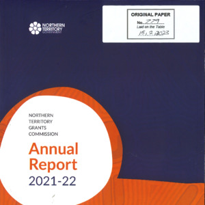 Territory Stories - Annual Report 2021-2022, Northern Territory Grants ...