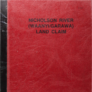 Territory Stories - Nicholson River (Waanyi/Garawa) land claim