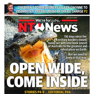 Territory Stories - The Northern Territory news Fri 17 Jul 2020