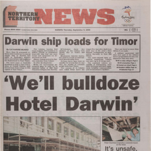Territory Stories - The Northern Territory news Thu 9 Sep 1999