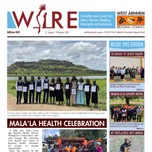 Territory Stories - Wire : fortnightly news in brief from Jabiru ...