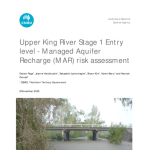 Territory Stories - Upper King River Stage 1 Entry level