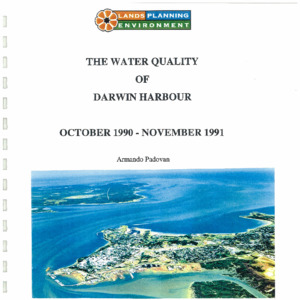 Territory Stories - The water quality of Darwin Harbour : October 1990 ...
