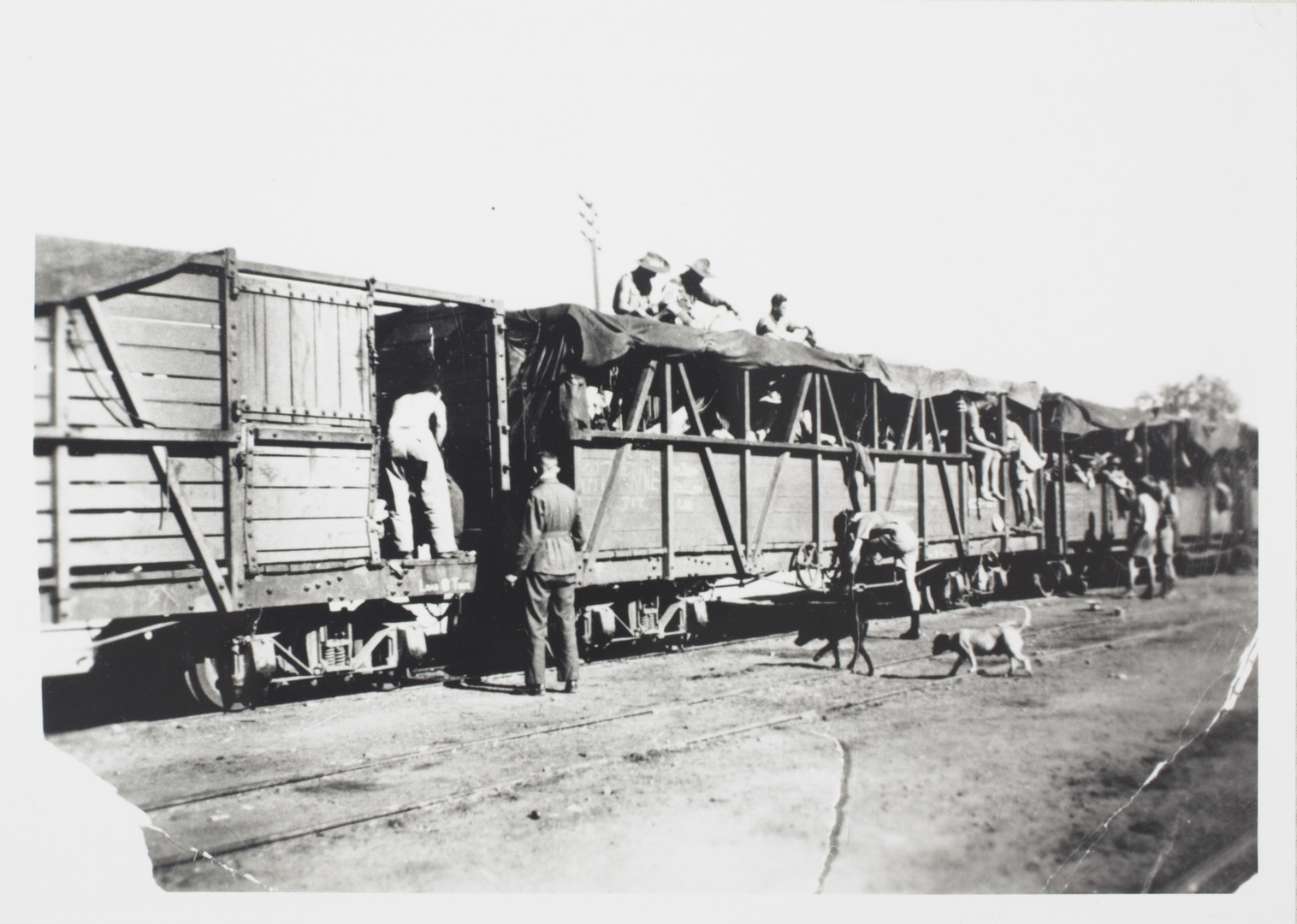 Territory Stories - Boarding the train from Larrimah to Darwin