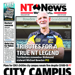 Territory Stories - The Northern Territory news Mon 13 Apr 2020